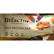 Fit Factor High Protein Bar, Peanut Butter: Calories, Nutrition ...