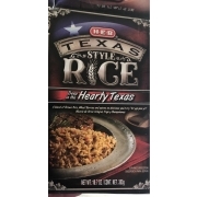 H-E-B Texas Style Rice: Calories, Nutrition Analysis & More | Fooducate