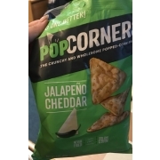 Popcorners Popped Corn Snack, Cheese Jalapeno: Calories, Nutrition ...