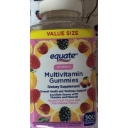Equate Multivitamin Gummies, Women's: Calories, Nutrition Analysis ...