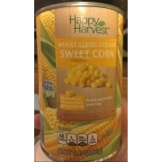 Happy Harvest Sweet Corn, Whole Kernel Golden: Calories, Nutrition ...