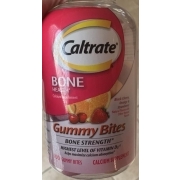 Caltrate Gummy Bites, Calcium Supplement: Calories, Nutrition Analysis ...