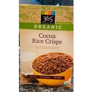 365 Everyday Value Cereal, Cocoa Rice Crisps: Calories, Nutrition ...