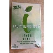 True Lemon Fruit Infusions Flavored Water Enhancer, Lemon Mint ...