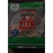 Joseph's Mini Pita Snacks: Calories, Nutrition Analysis & More | Fooducate