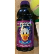 Disney Donald Duck, Grape, Flavored Juice Cocktail: Calories, Nutrition ...
