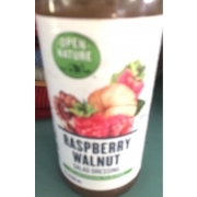 Open Nature Raspberry Walnut Dressing: Calories, Nutrition Analysis ...