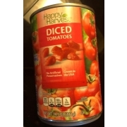 Happy Harvest Tomatoes, Diced, Canned: Calories, Nutrition Analysis ...