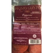 Primo Gusto Pepperoni: Calories, Nutrition Analysis & More | Fooducate