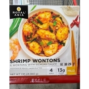 Royal Asia Shrimp Wontons: Calories, Nutrition Analysis & More | Fooducate