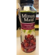 Minute Maid Juice Beverage, Cranberry Grape: Calories, Nutrition ...