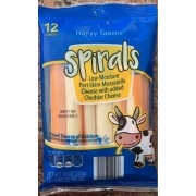 Happy Farms Spirals String Cheese: Calories, Nutrition Analysis & More ...