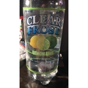 Clear Frost Sparkling Water, Lemon Lime: Calories, Nutrition Analysis ...