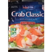 Crab Classic Imitation Crab, Flake Style: Calories, Nutrition Analysis ...