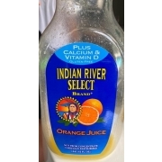 Indian River Select Orange Juice, Plus Calcium & Vitamin D: Calories ...