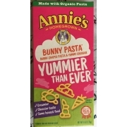 Annie's Homegrown Bunny Pasta With Yummy Cheese: Calories, Nutrition ...