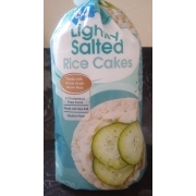 Great Value Rice Cakes, Lightly Salted: Calories, Nutrition Analysis ...