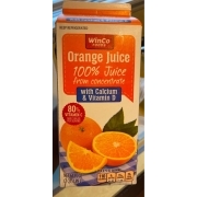 Winco Foods Orange Juice: Calories, Nutrition Analysis & More | Fooducate