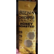Biena Chickpea Snacks, Honey Roasted: Calories, Nutrition Analysis ...