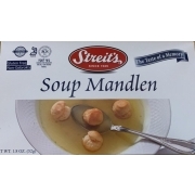 Streit's Soup Mandlen: Calories, Nutrition Analysis & More | Fooducate