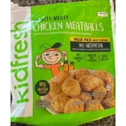 Kidfresh Mighty, Meaty, Chicken Meatballs: Calories, Nutrition Analysis ...