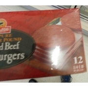 ShopRite Ground Beef Hamburgers: Calories, Nutrition Analysis & More ...
