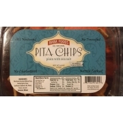 Baba Foods Pita Chips, Plain With Sea Salt: Calories, Nutrition ...