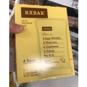 RXBar Protein Bar, Banana Chocolate Walnut: Calories, Nutrition ...