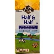 First Street Milk, Half & Half: Calories, Nutrition Analysis & More ...