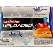 Oscar Mayer Lunchables Uploaded Turkey & Cheddar Sub Sandwich: Calories ...