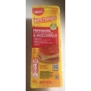 Lunchables Pepperoni & Mozzarella: Calories, Nutrition Analysis & More ...
