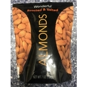 Wonderful Roasted & Salted Almonds: Calories, Nutrition Analysis & More ...