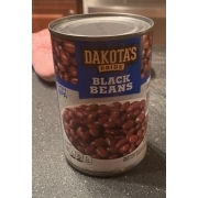 Dakota's Pride Black Beans: Calories, Nutrition Analysis & More | Fooducate