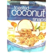 Tropical Fields Toasted Coconut Snaps, Sweetened With Pure Honey ...