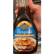 First Street Lite, Original Syrup: Calories, Nutrition Analysis & More ...