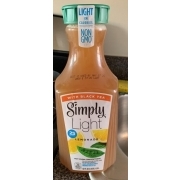 Simply Light Lemonade: Calories, Nutrition Analysis & More | Fooducate