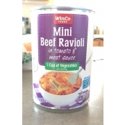 Winco Foods Mini Beef Ravioli: Calories, Nutrition Analysis & More ...
