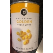 Publix Sweet Corn, Golden, Whole Kernel: Calories, Nutrition Analysis ...