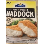 Gorton's Haddock, Panko Breaded: Calories, Nutrition Analysis & More ...