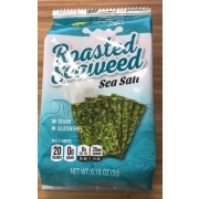 Ocean Snack Roasted Seaweed, Sea Salt: Calories, Nutrition Analysis ...