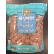 Southern Grove Almonds, Oven Roasted With Sea Salt: Calories, Nutrition ...