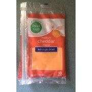 Food Club Medium Cheddar Cheese: Calories, Nutrition Analysis & More ...