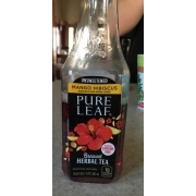 Pure Leaf Herbal Tea, Mango Hibiscus, Unsweetened: Calories, Nutrition ...