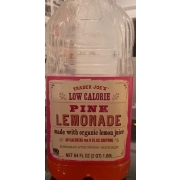 Trader Joe's Pink Lemonade - Low Calorie: Calories, Nutrition Analysis ...
