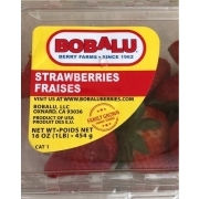 Bobalu Strawberries: Calories, Nutrition Analysis & More | Fooducate