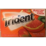 Trident Gum, Tropical Twist: Calories, Nutrition Analysis & More ...