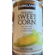 Kirkland Signature Golden Sweet Corn with Sea Salt: Calories, Nutrition ...