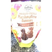 Truffettes De France Chocolate Covered Marshmallow Bunnies, Milk & Dark ...
