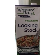 Wholesome Pantry Cooking Stock, Vegetable, Organic: Calories, Nutrition ...