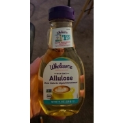 Wholesome Allulose, Liquid Sweetener: Calories, Nutrition Analysis ...